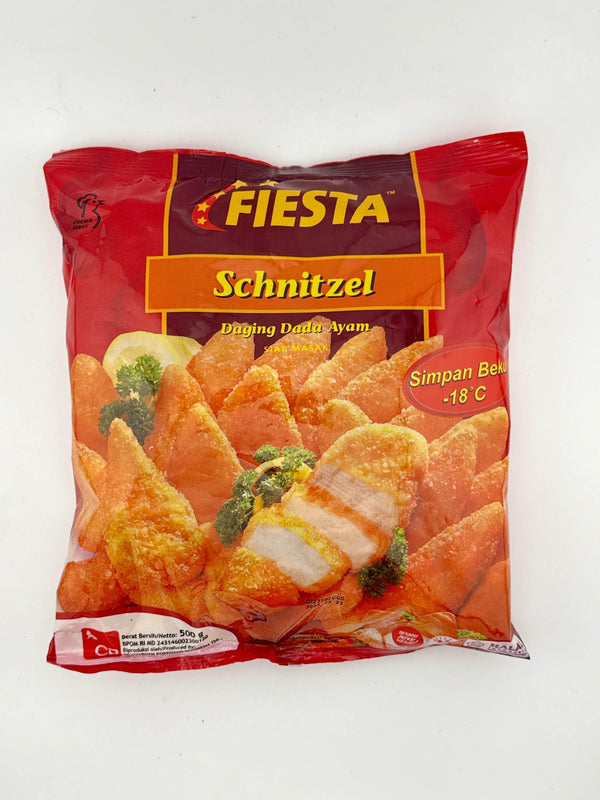 Schnitzel 400g Fiesta Frozen | Halal Chicken Cutlet – Al Modina Japan ...