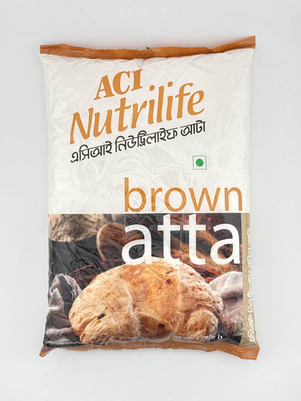 Brown Atta Aci NutriLife 1kg – Healthy Whole Flour | AL MODINA Japan