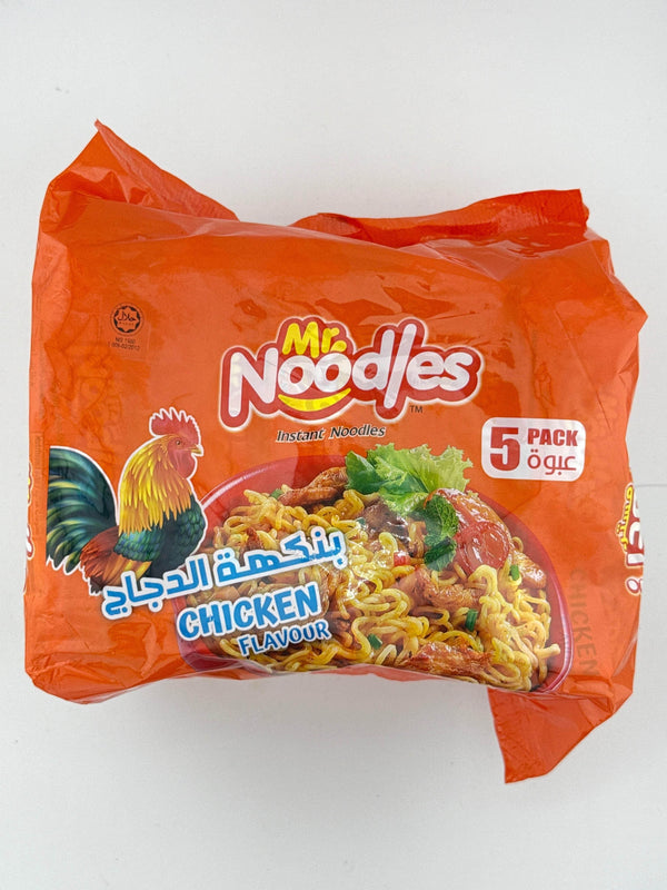 Mr. Noodles Chicken Flavor 5 Pack Combo – Halal Instant Noodles | AL MODINA