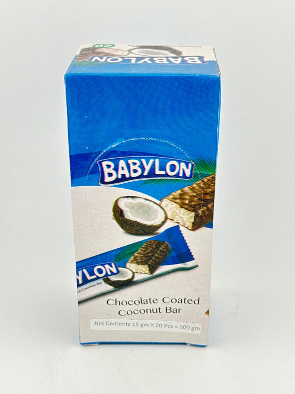 Chocolate Coated Coconut Bar BABYLON | Halal Sweet Snack – Al Modina ...